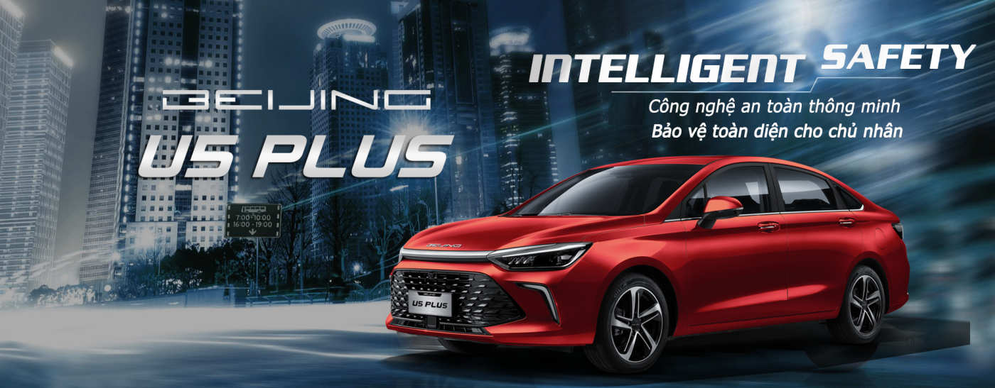 Beijing U5 Plus thế hệ xe mới với nhiều trang bị hấp dẫn